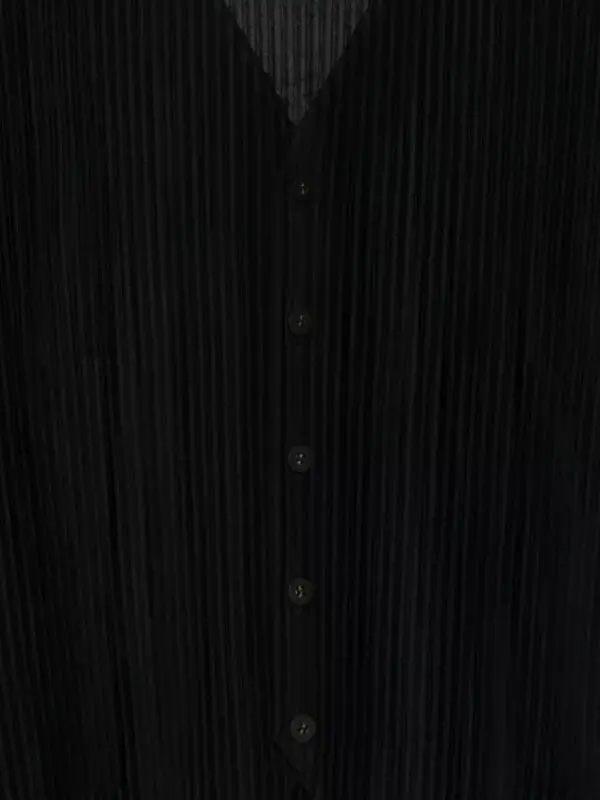 Issey Miyake Pleated Buttoned Vest
