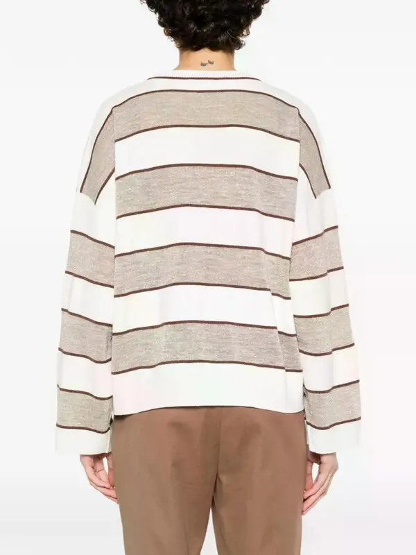 Brunello Cucinelli Striped Pattern Sweater