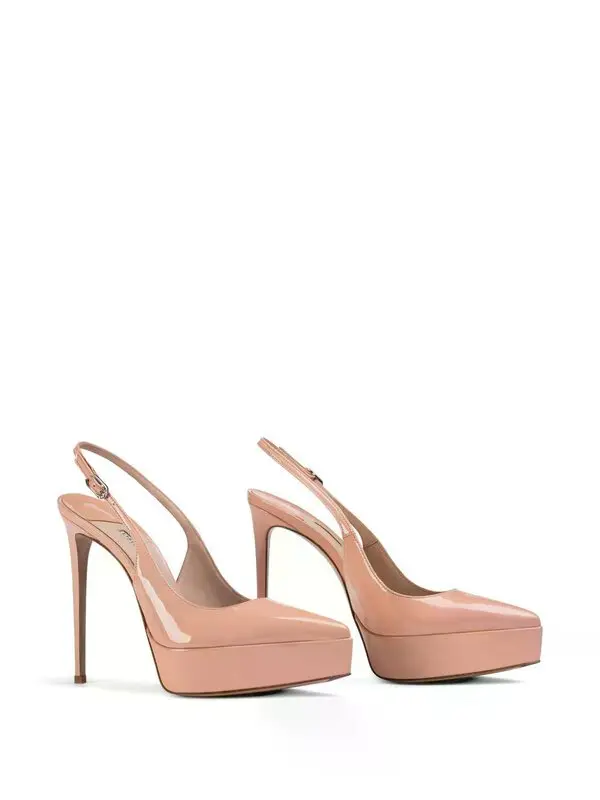 LE SILLA Uma Slingback Platform Pumps