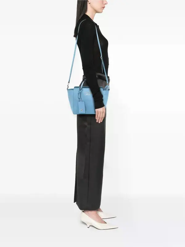 Gucci 2016-2025 Mini Leather Swing Satchel - Blue