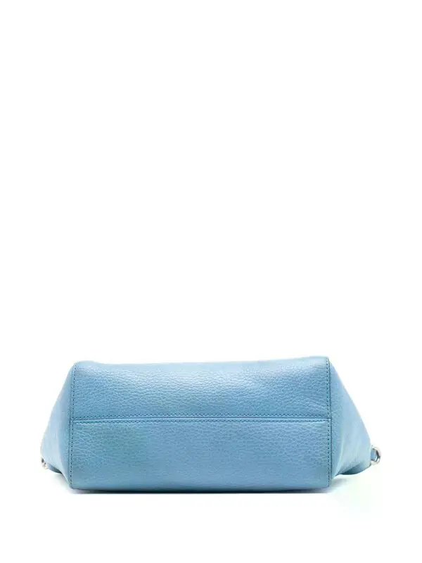 Gucci 2016-2025 Mini Leather Swing Satchel - Blue