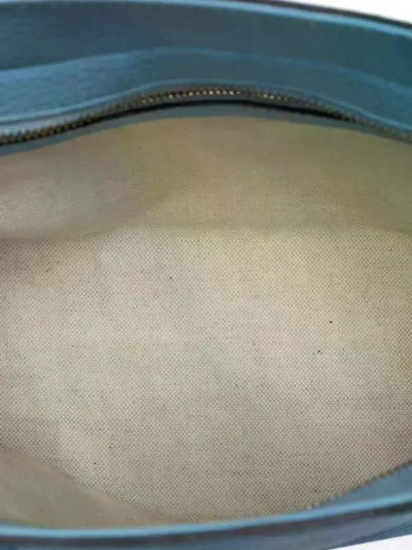 Gucci 2016-2025 Mini Leather Swing Satchel - Blue