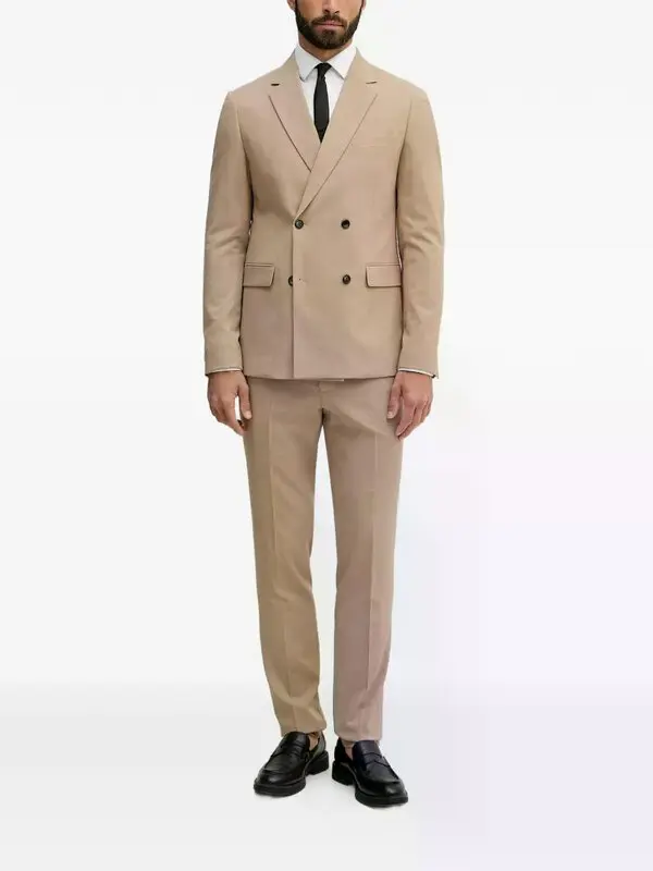 LINDBERGH Double-breasted Notched Lapel Suit