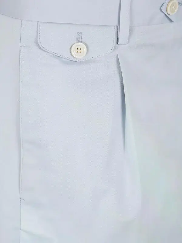 LARDINI Pleated Shorts - Blue