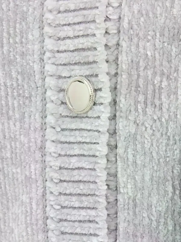 MARC AUREL Pocket Button Cardigan