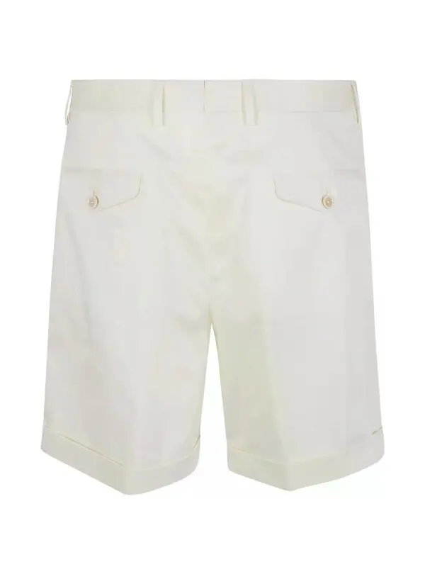 LARDINI Albin Pleated Shorts - Neutrals