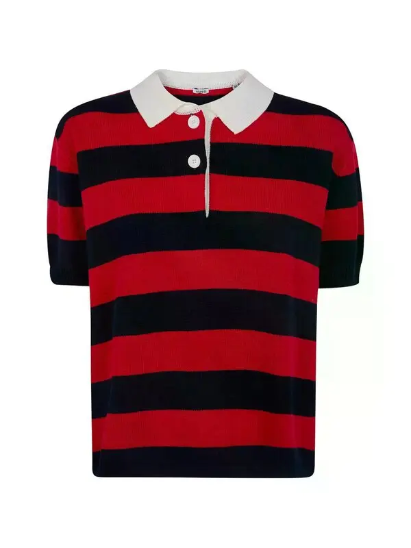 Aspesi Striped Polo Shirt