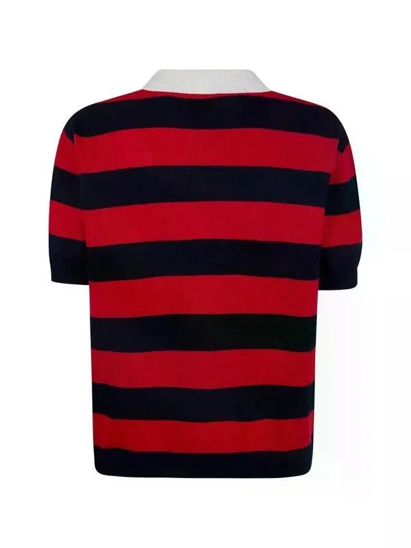 Aspesi Striped Polo Shirt