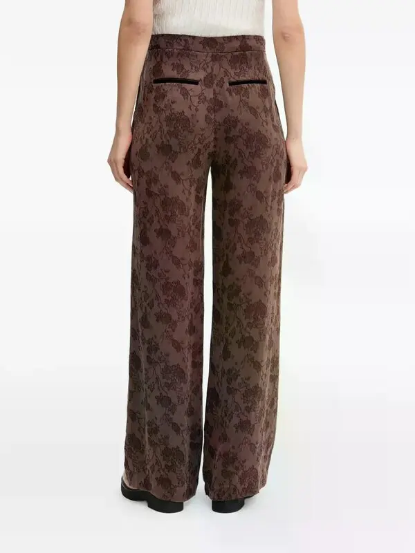 HOSS INTROPIA Floral-patterned Trousers