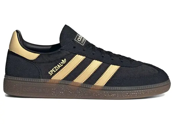 Adidas Handball Spezial Sneakers - Core Black/orange Tint/gum