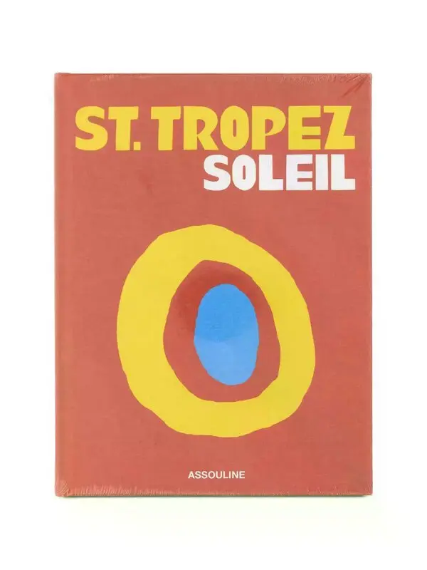 Assouline St. Tropez Table Book - Orange