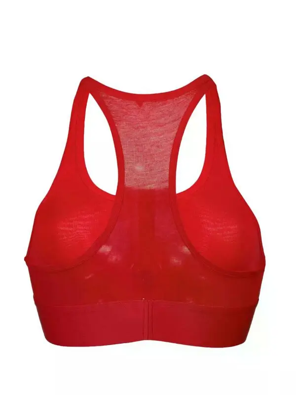 DIESEL® Logo-print Sport Bra - Red