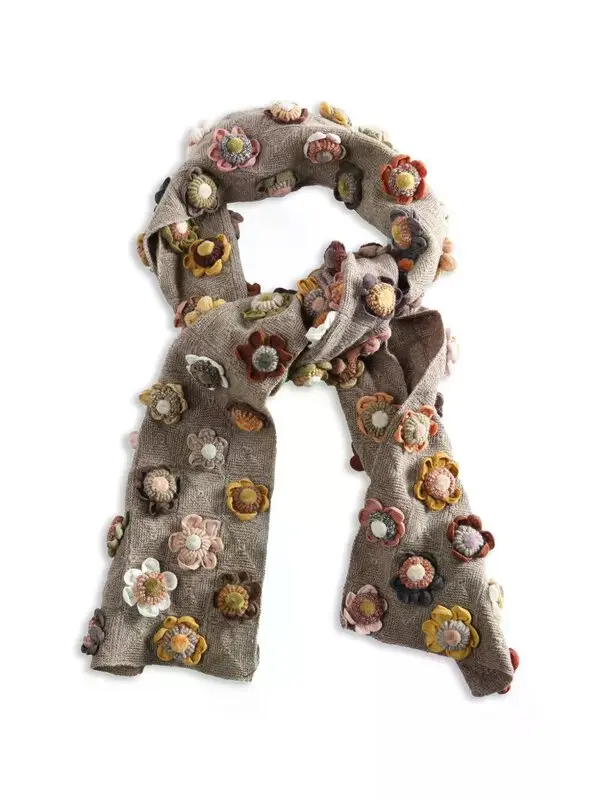 SOPHIE DIGARD Flower Scarf