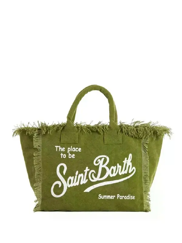 MC2 SAINT BARTH Vanity Fringed Tote Bag