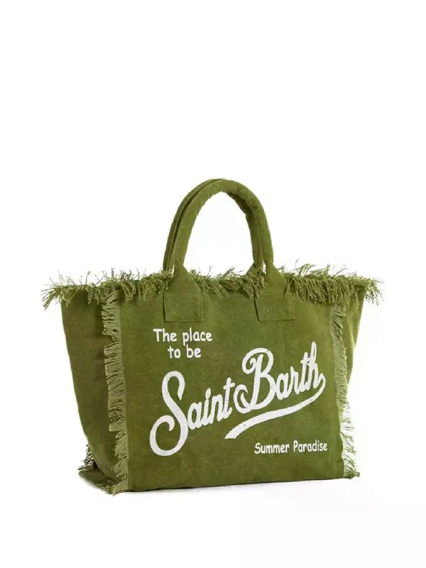 MC2 SAINT BARTH Vanity Fringed Tote Bag