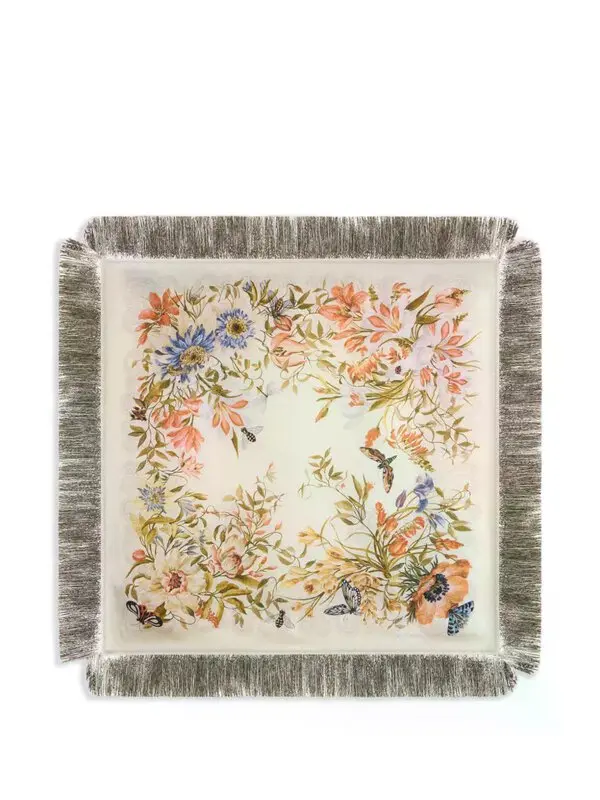 Etro Silk Scarf - Neutrals