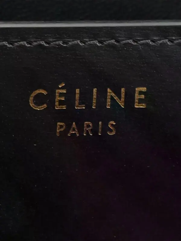 Celine 2016 Medium Classic Box Crossbody Bag - Black