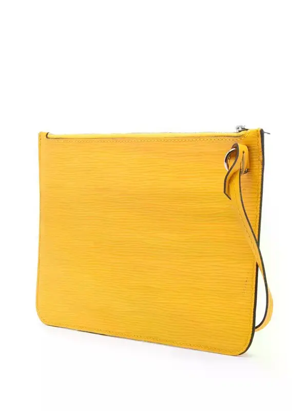 LOUIS VUITTON 2013 Epi Neverfull Pouch - Yellow