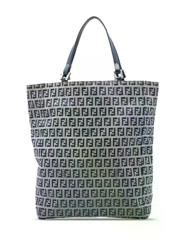 Fendi Zucchino Canvas Tote Bag
