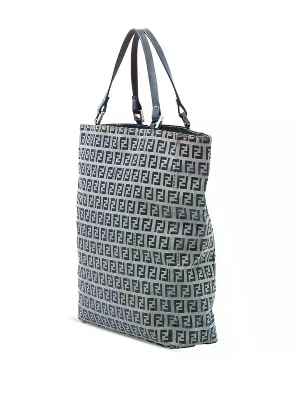 Fendi Zucchino Canvas Tote Bag