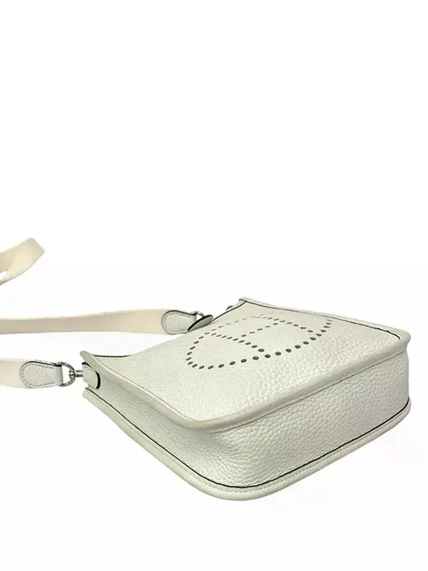 Hermès 2024 Evelyne Tpm Crossbody Bag - White