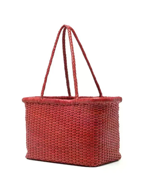 Dragon Diffusion Small Grace Basket Tote Bag - Red