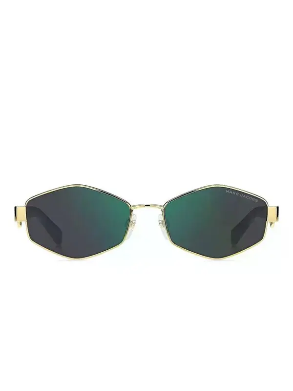Marc Jacobs Geometric Sunglasses - Gold