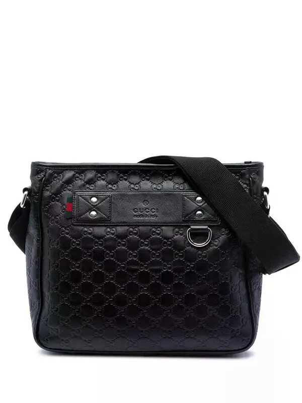 Gucci Ssima Web Crossbody Bag