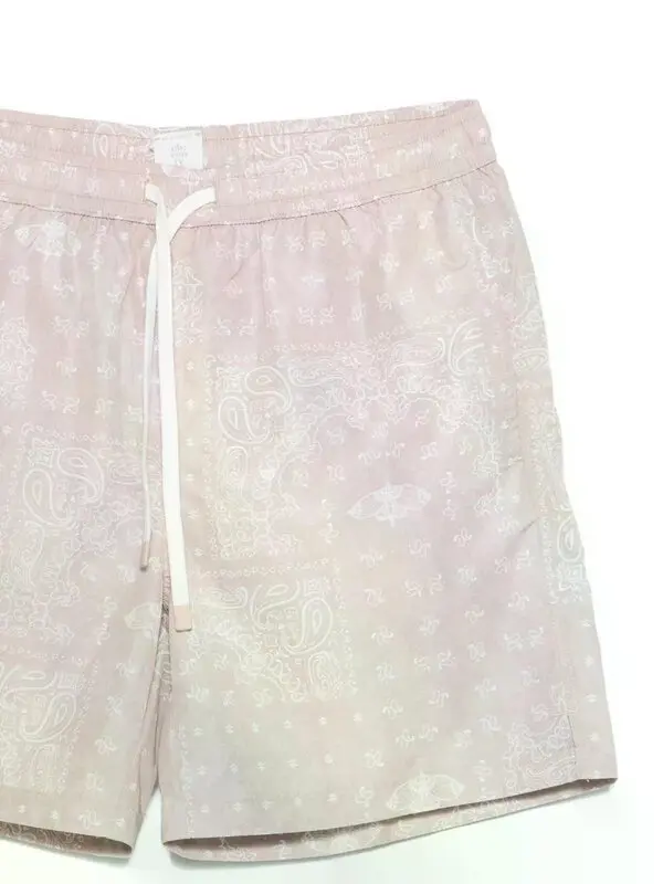 Eleventy Printed Swim Shorts - Pink
