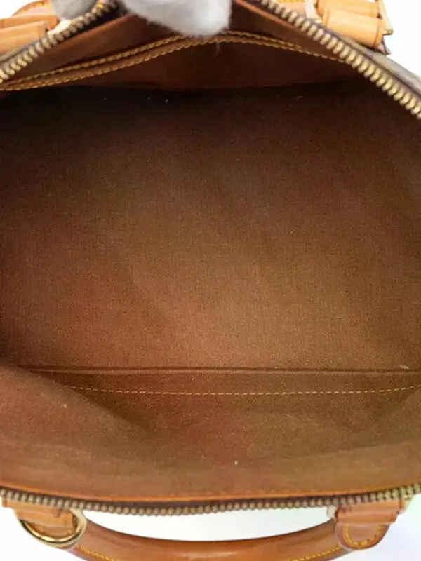 LOUIS VUITTON 1998 Monogram Alma Pm Handbag - Brown