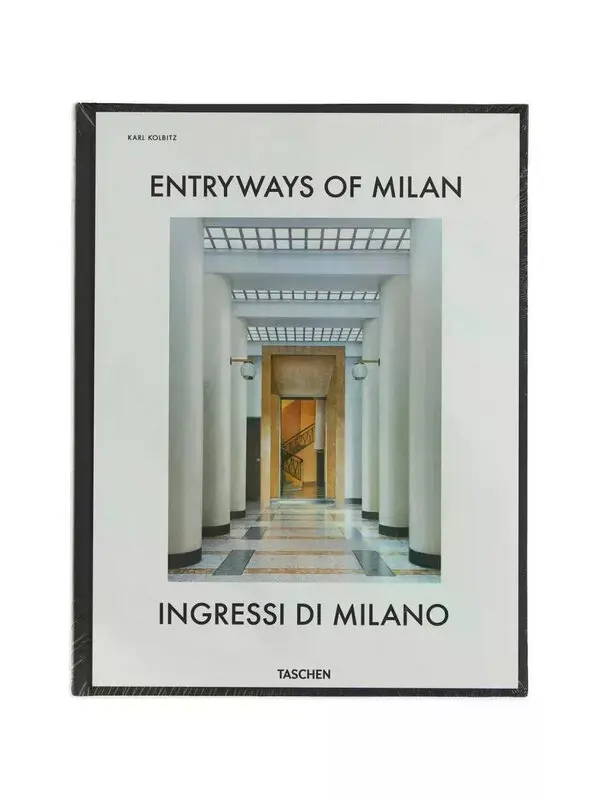 TASCHEN Entryways Of Milan Table Book - White