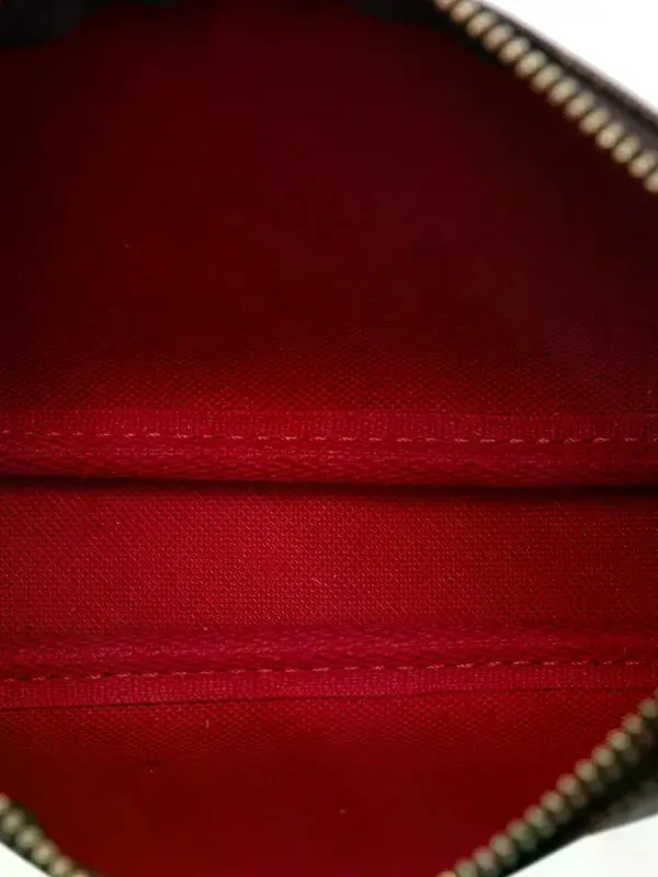 LOUIS VUITTON 2020 Damier Ebene Mini Pochette Accessoires