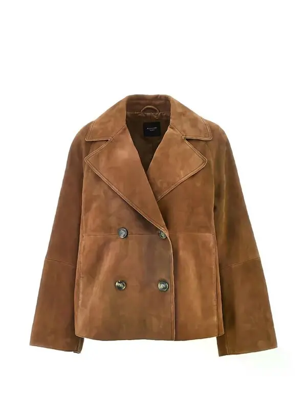 Max Mara Double-breasted Jacket - Brown