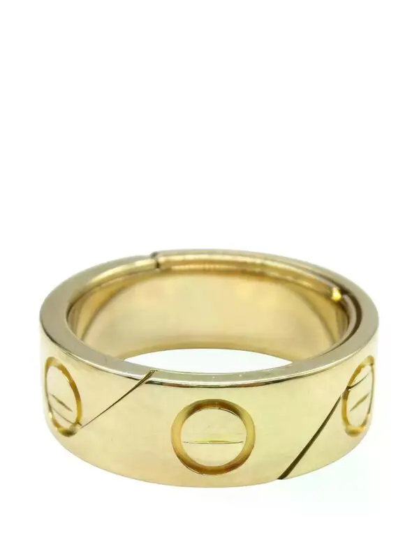 CARTIER 1999 18k Yellow Astro Love Ring - Gold