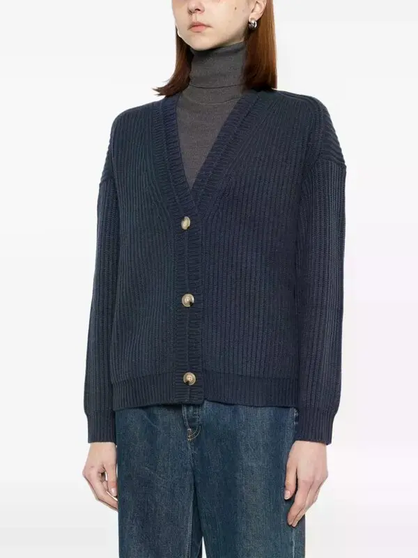 TWP Cashmere Cardigan - Blue