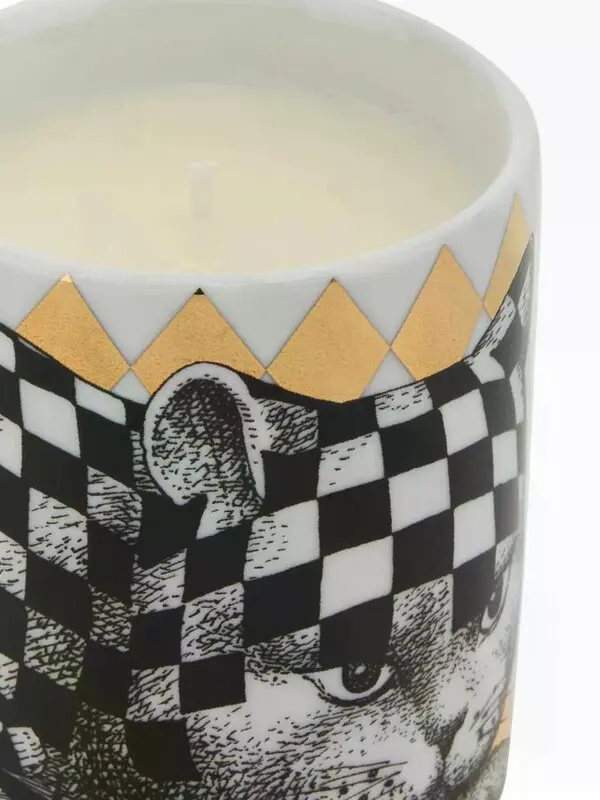 FORNASETTI Printed Candle