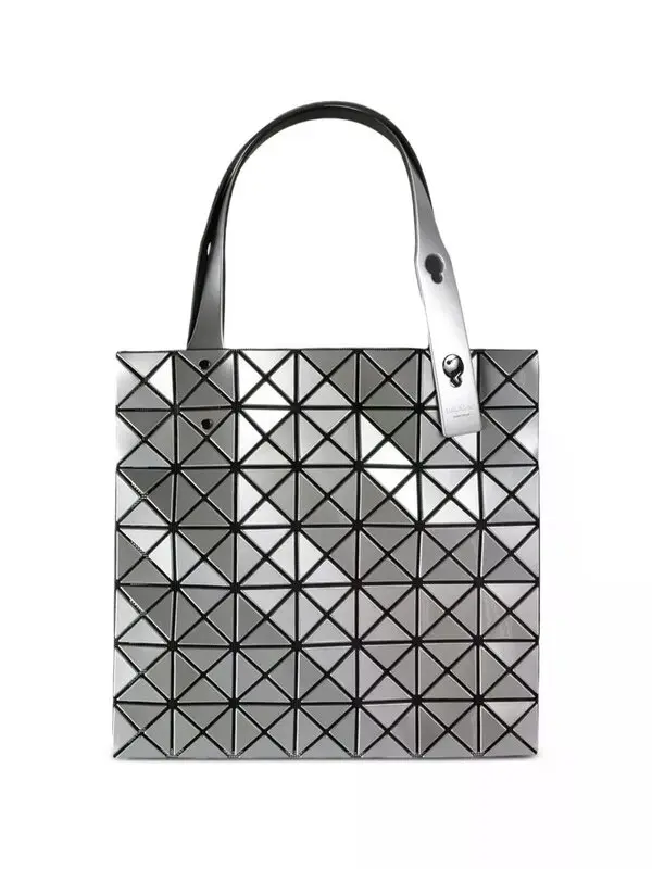 Issey Miyake Lucent Geometric Tote - Silver