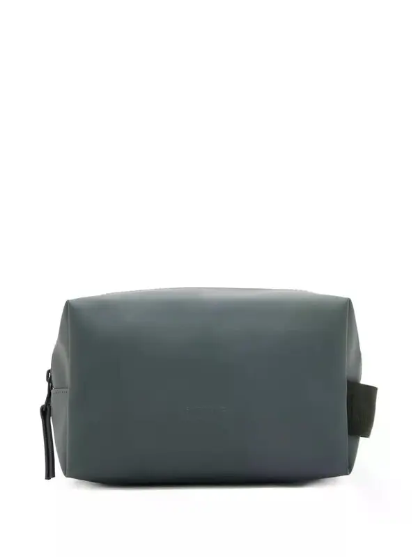 Rains Zip-detail Wash Bag - Blue