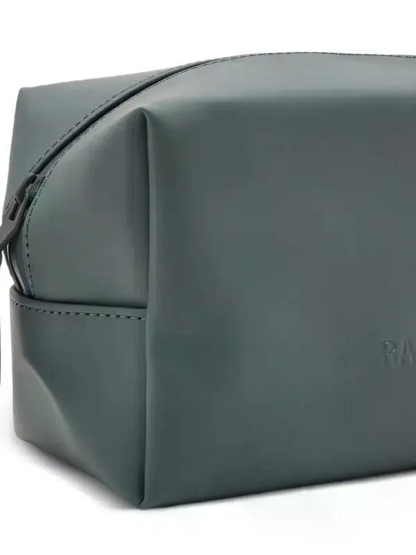 Rains Zip-detail Wash Bag - Blue