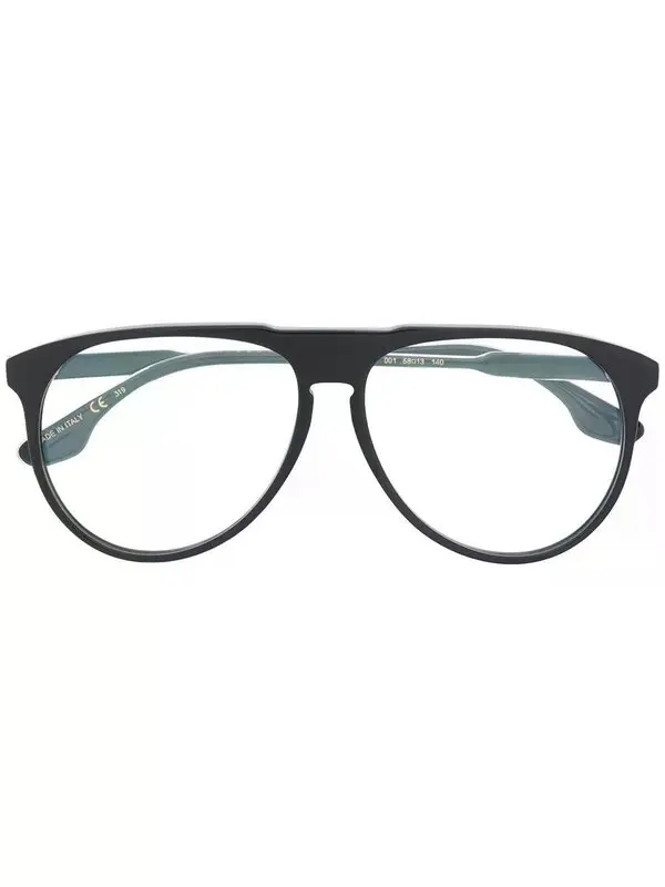 Victoria Beckham Oversized Eyeglasses - Black