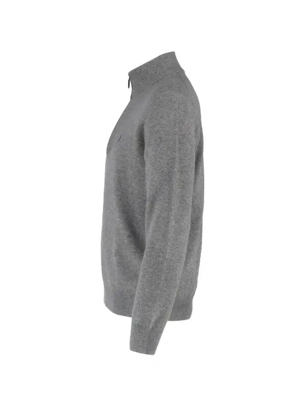 Ralph Lauren Polo Pony-embroidered Sweater - Grey