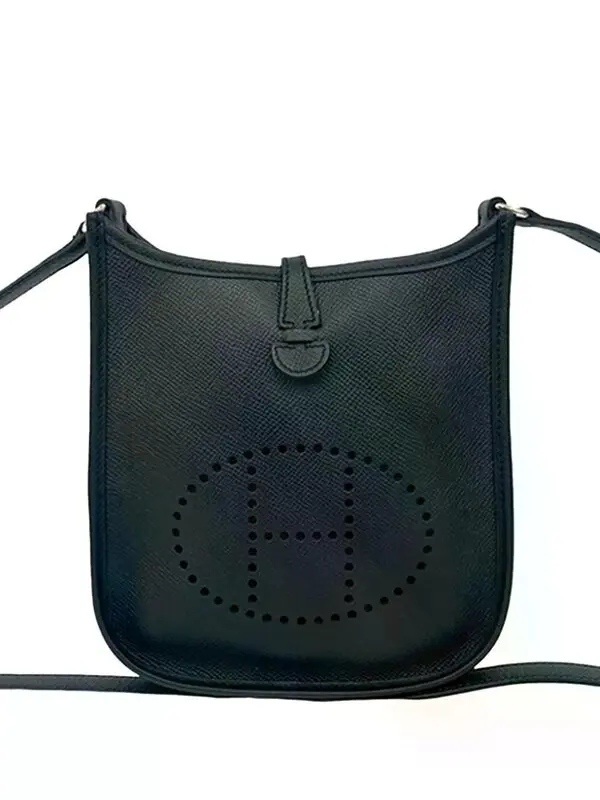 Hermès 2010 Epsom Evelyne 16 Crossbody Bag - Black
