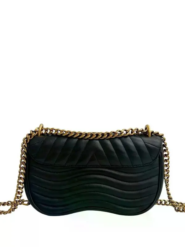 LOUIS VUITTON 2018 New Wave Chain Bag Mm - Black