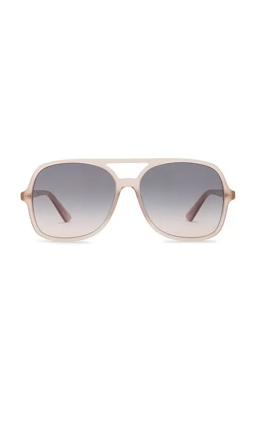Chloé Judy Aviator Sunglasses - Beige