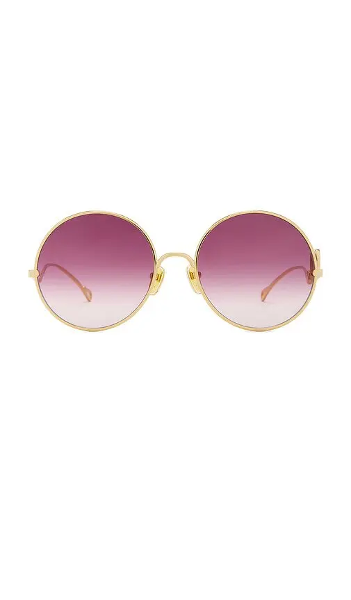Chloé Iconic Sunglasses - Gold & Red