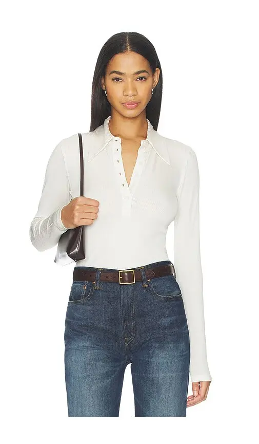 Citizens Of Humanity Shaea Polo Shirt - Pashmina