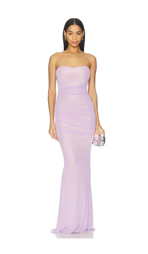 Retrofete Quintessa Mesh Dress - Lavander