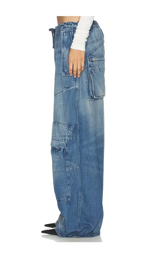 Alexander Wang Oversized Cargo Wide Leg