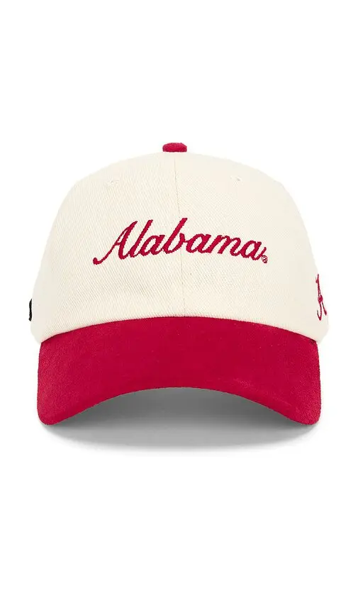 HYPE AND VICE Alabama Corduroy Baseball Cap - Red