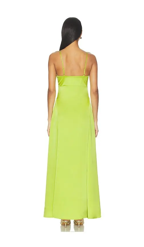 Susana Monaco Satin Slip Gown